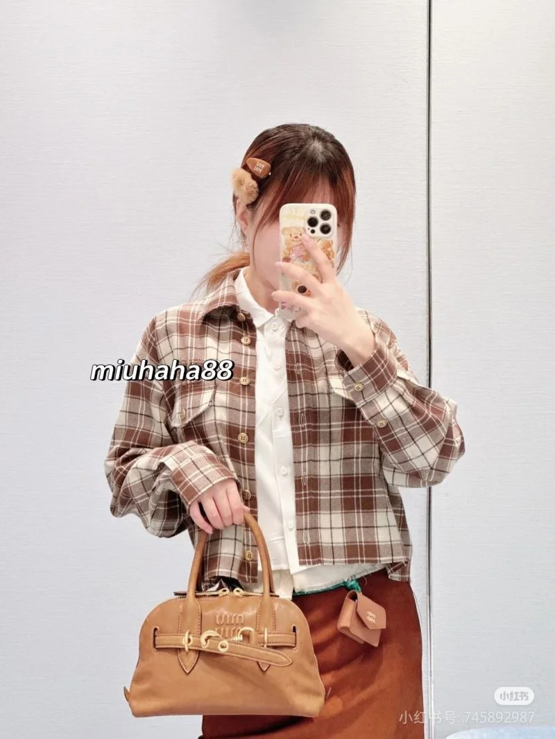Exact replica Miu Miu Top Handle Bags