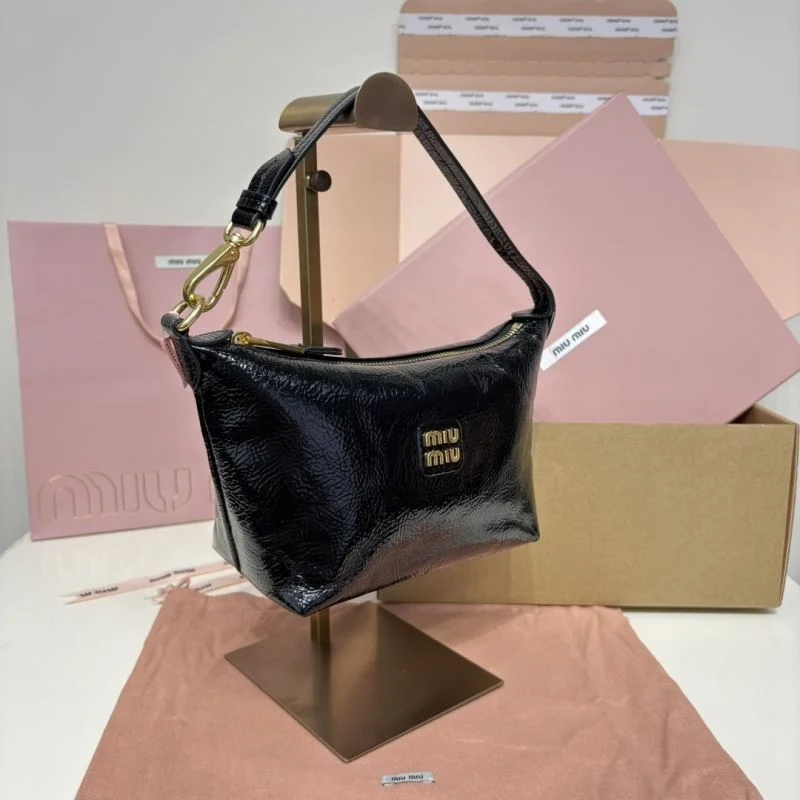 Brand-authenticated Miu Miu Top Handle Bags