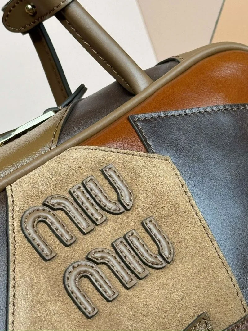 Brand-authenticated Miu Miu Top Handle Bags