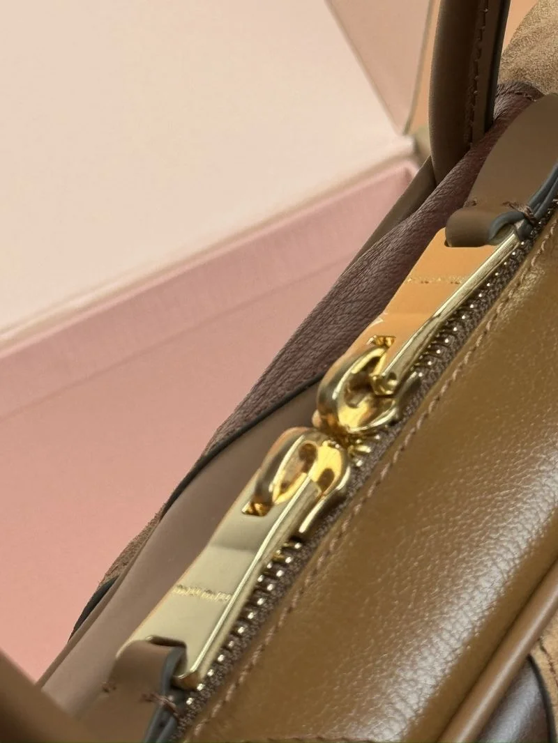 Brand-authenticated Miu Miu Top Handle Bags