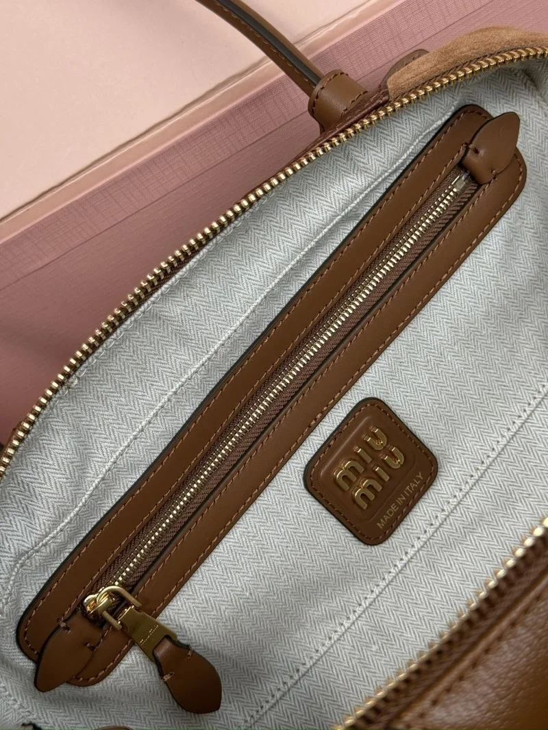 Brand-authenticated Miu Miu Top Handle Bags