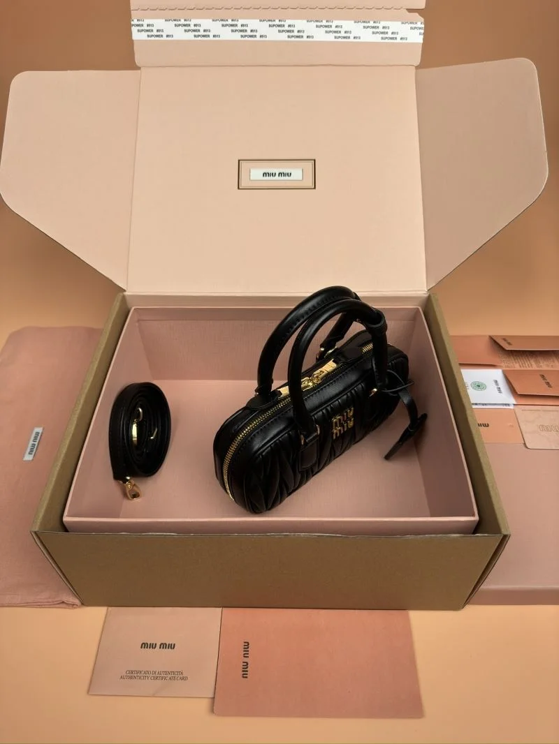 Brand-original Miu Miu Top Handle Bags