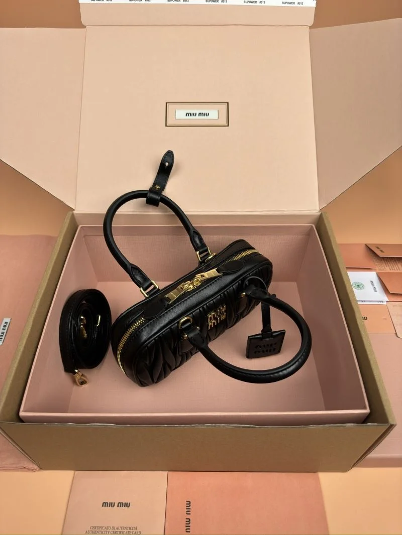 Brand-original Miu Miu Top Handle Bags