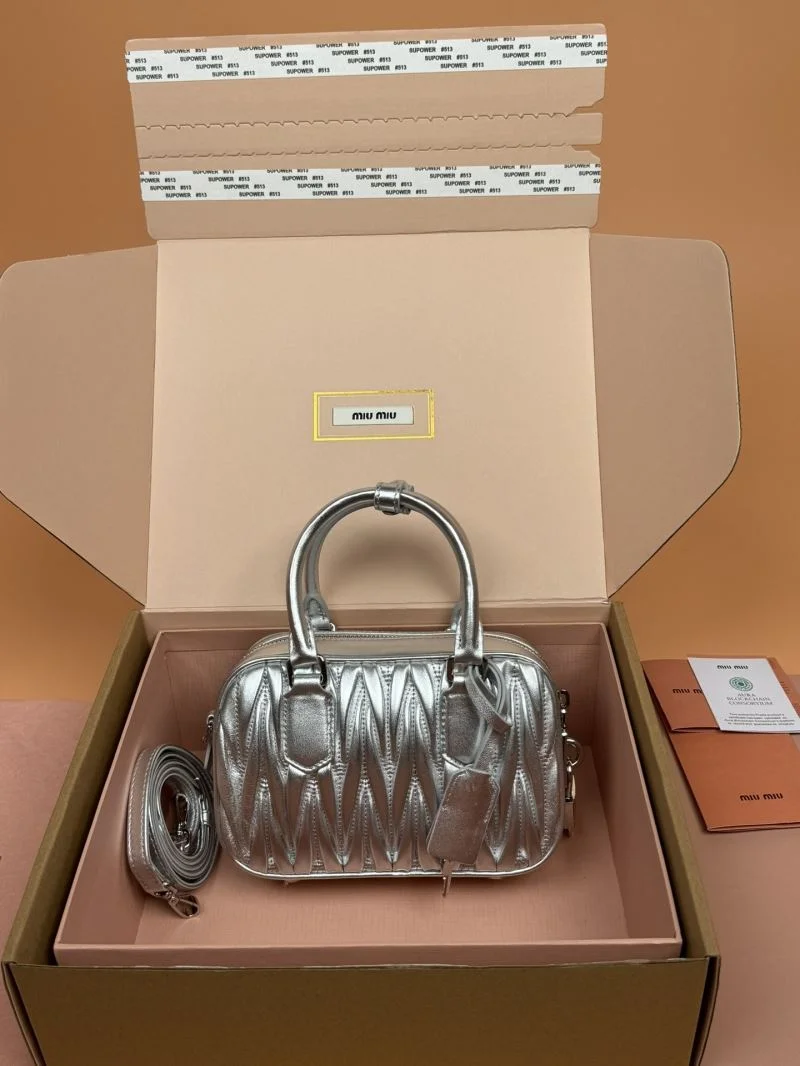 Precise copy Miu Miu Top Handle Bags