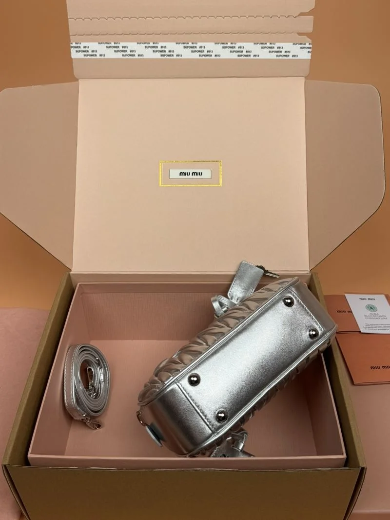 Precise copy Miu Miu Top Handle Bags