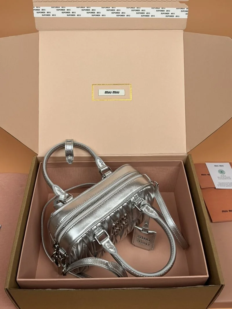 Precise copy Miu Miu Top Handle Bags