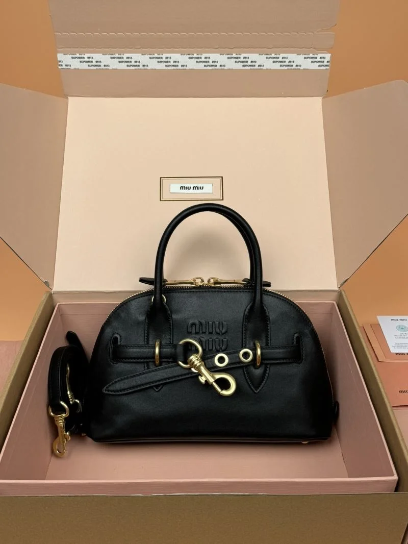 Top match Miu Miu Top Handle Bags