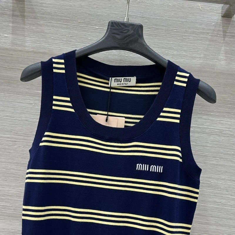 Brand-authenticated Miu Miu Vest