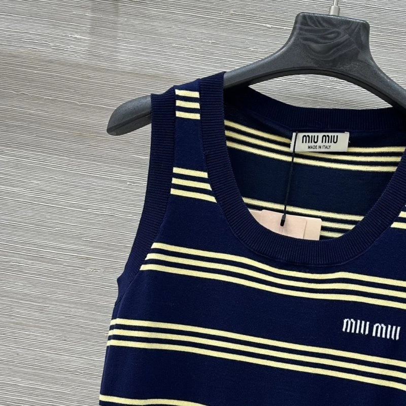 Brand-authenticated Miu Miu Vest