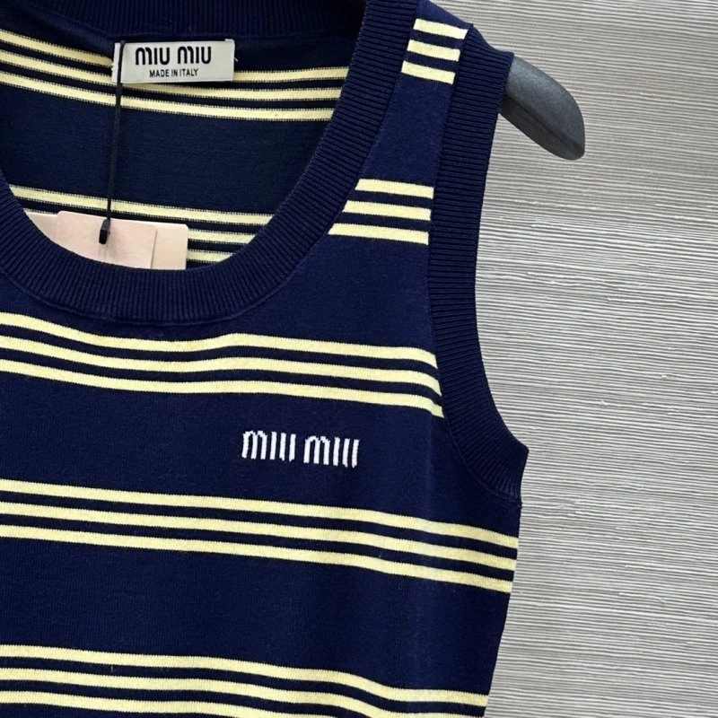 Brand-authenticated Miu Miu Vest