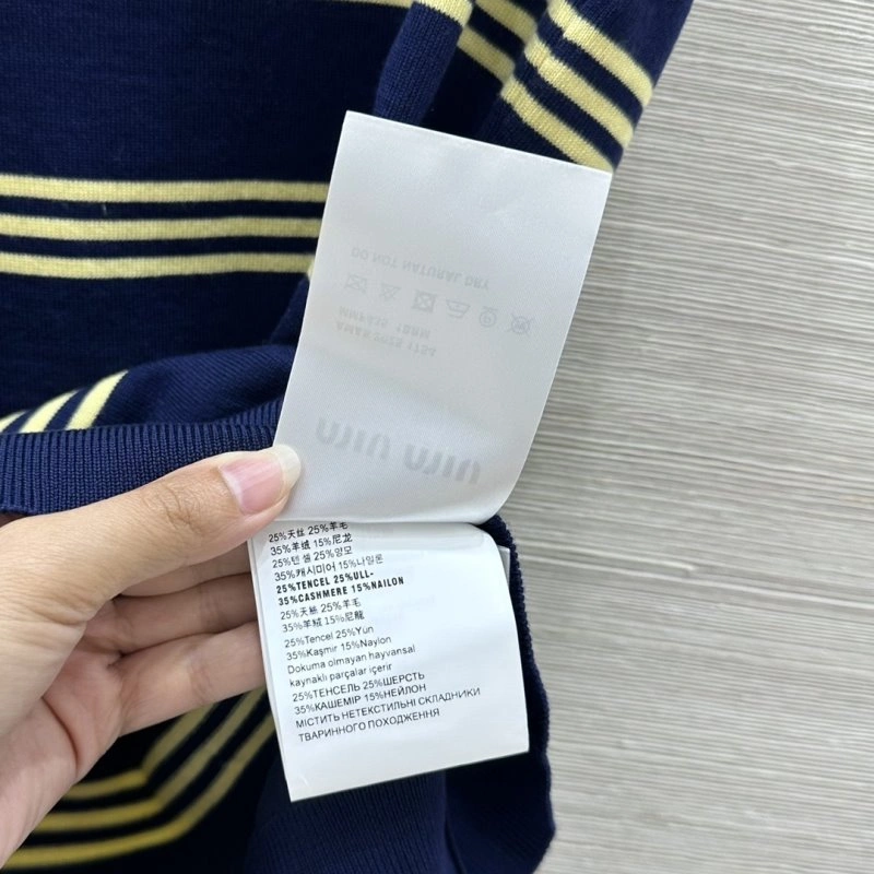 Brand-authenticated Miu Miu Vest