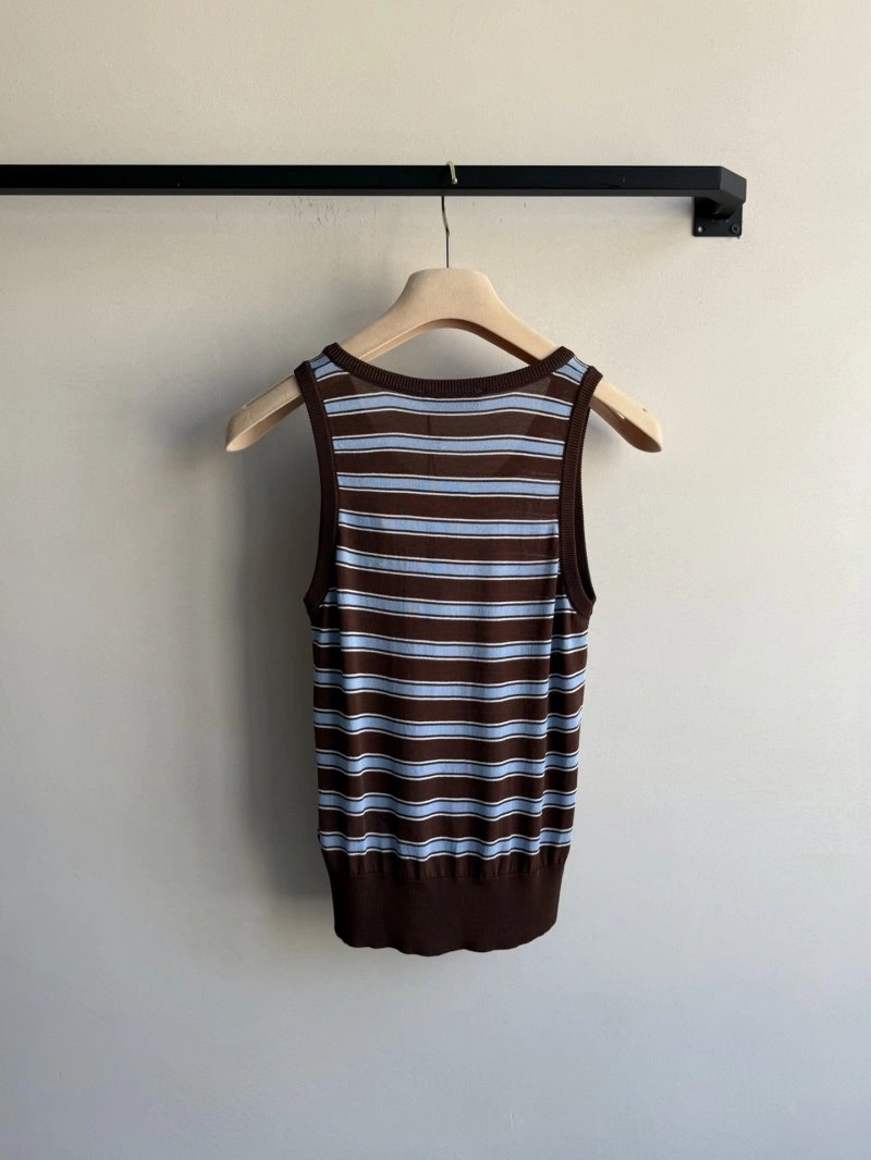 Brand-authenticated Miu Miu Vest