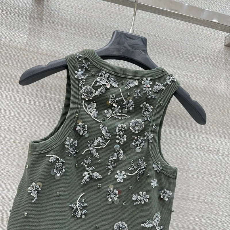 Brand-authenticated Miu Miu Vest