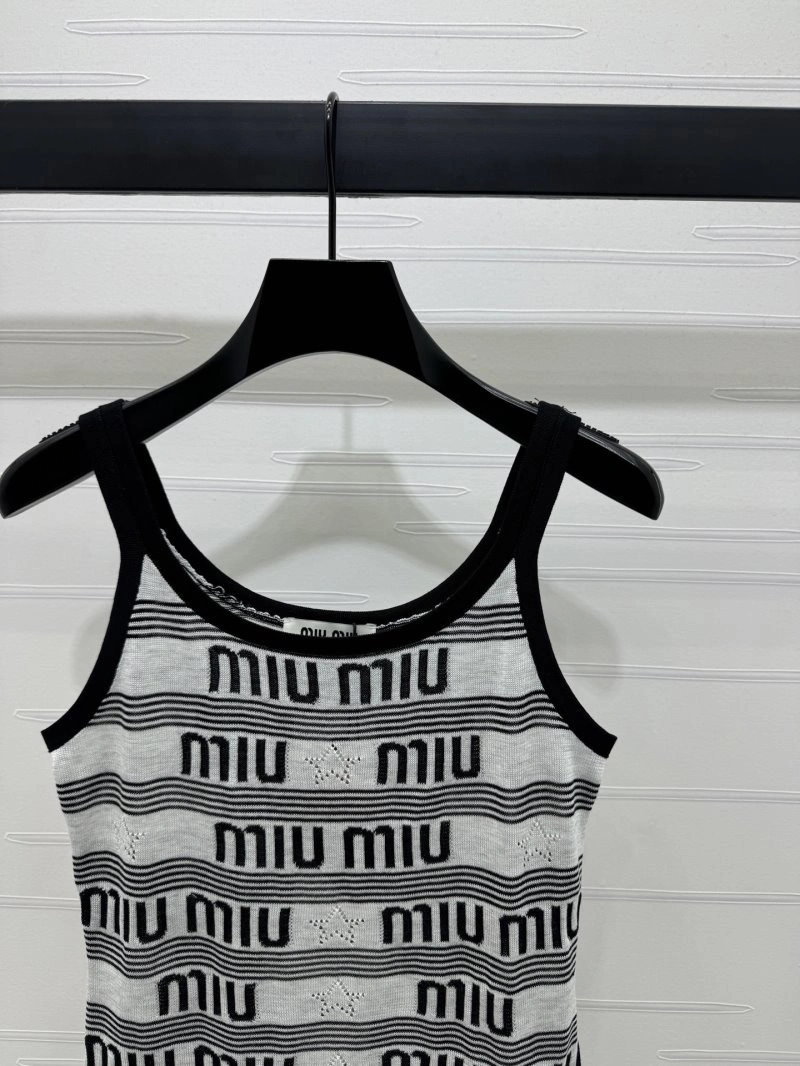 Brand-authenticated Miu Miu Vest