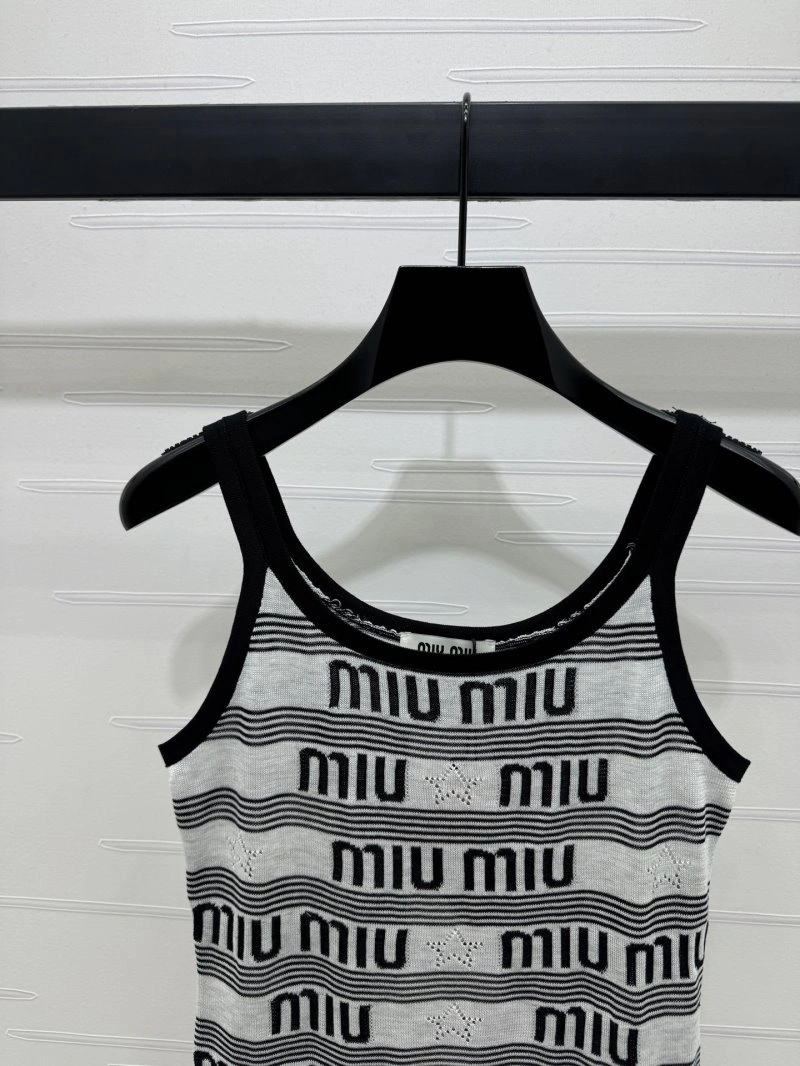 Brand-authenticated Miu Miu Vest