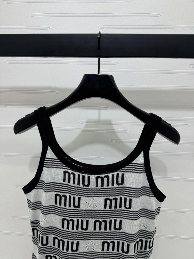 Brand-authenticated Miu Miu Vest