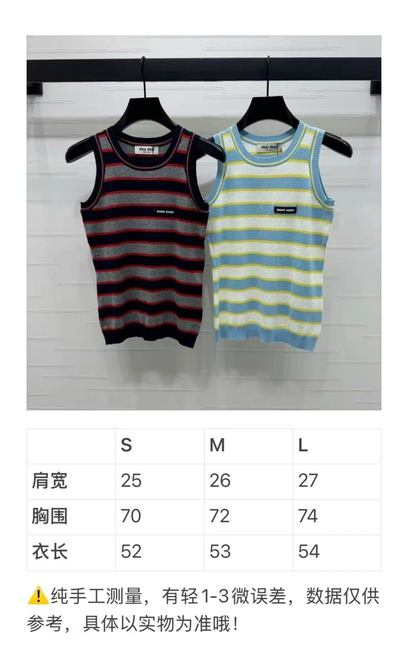 1:1 copy Miu Miu Vest