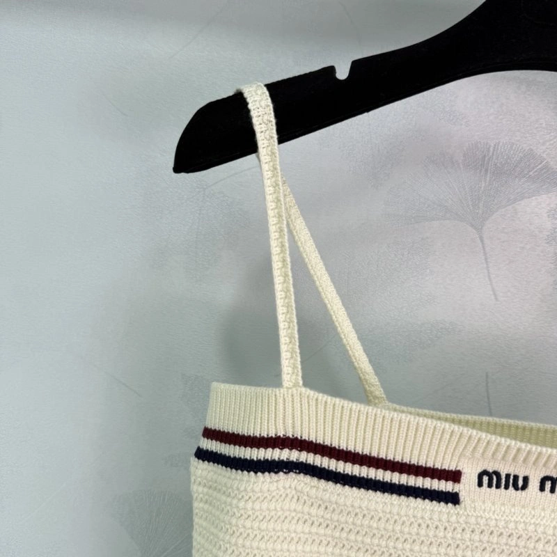 Brand-authenticated Miu Miu Vest