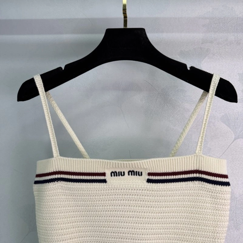 Brand-authenticated Miu Miu Vest