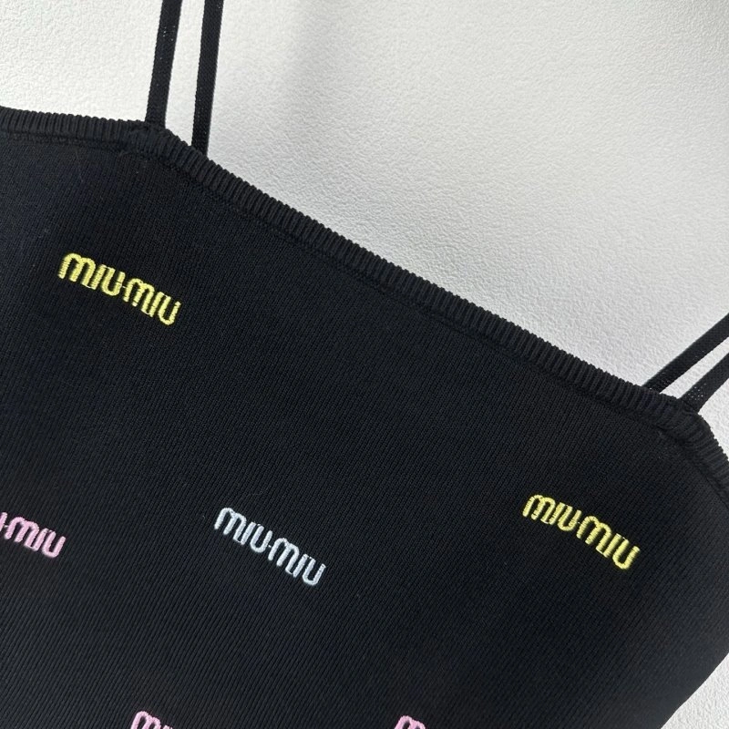 Brand-authenticated Miu Miu Vest