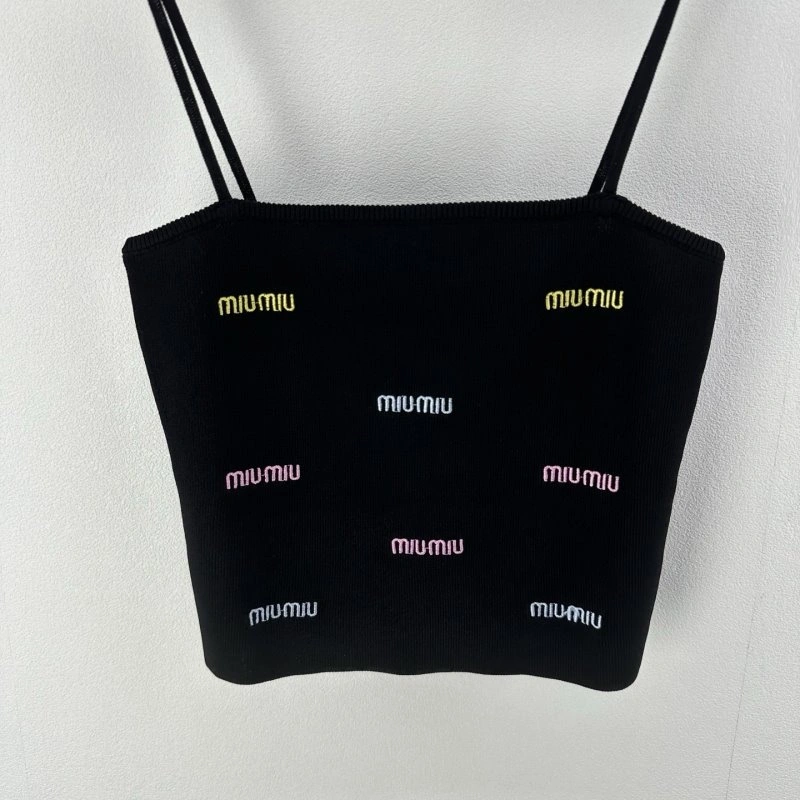 Brand-authenticated Miu Miu Vest