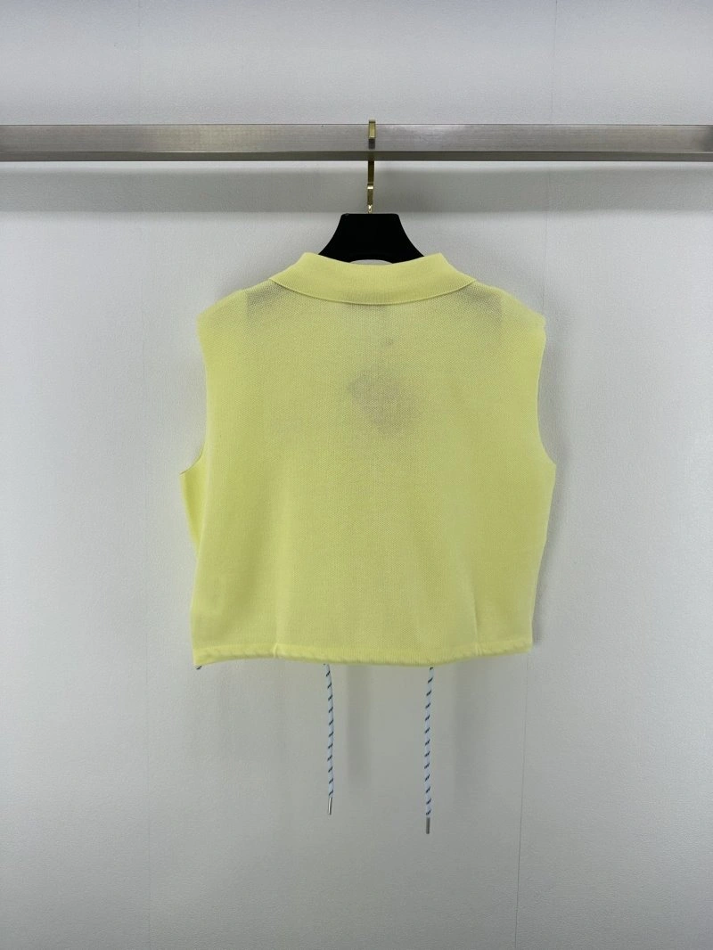 Brand-authenticated Miu Miu Vest