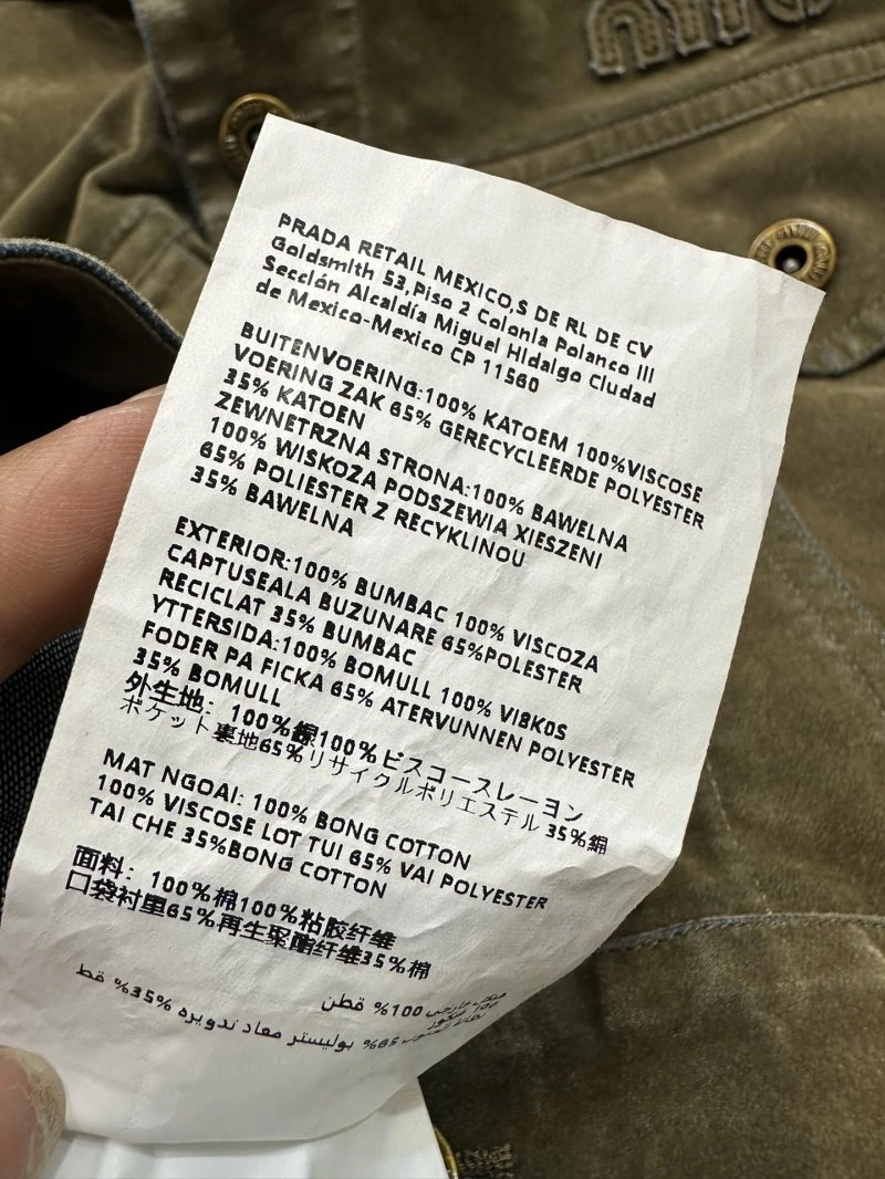 Factory-made Miu Miu Vest