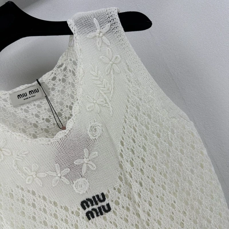 Top mirror Miu Miu Vest