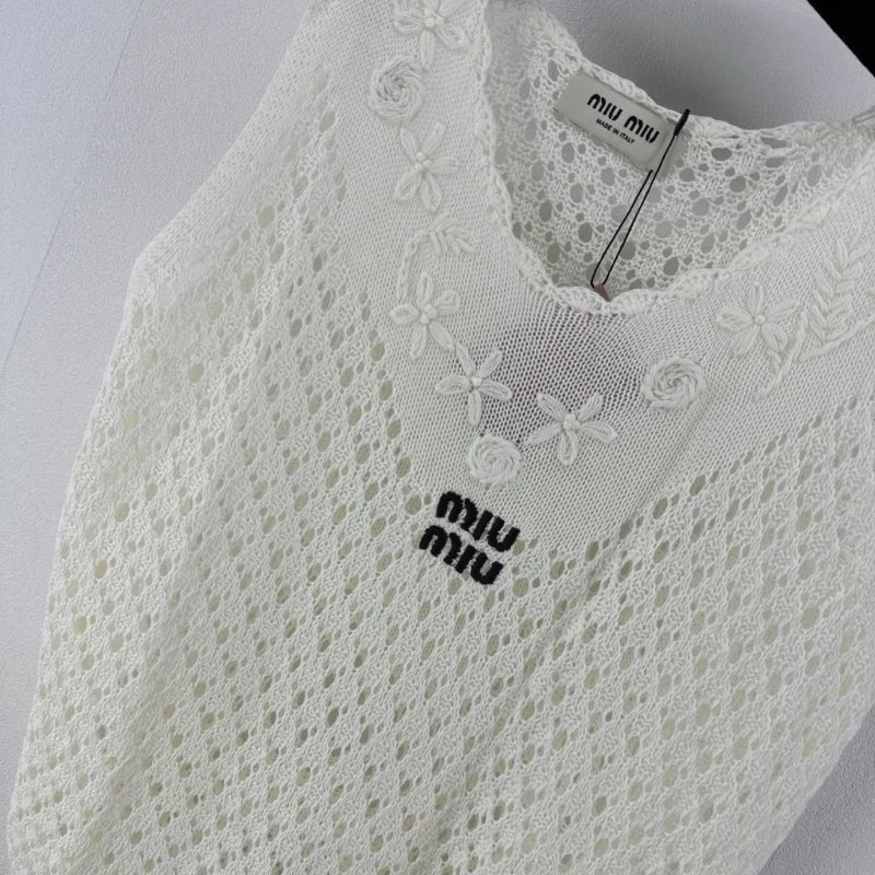 Top mirror Miu Miu Vest