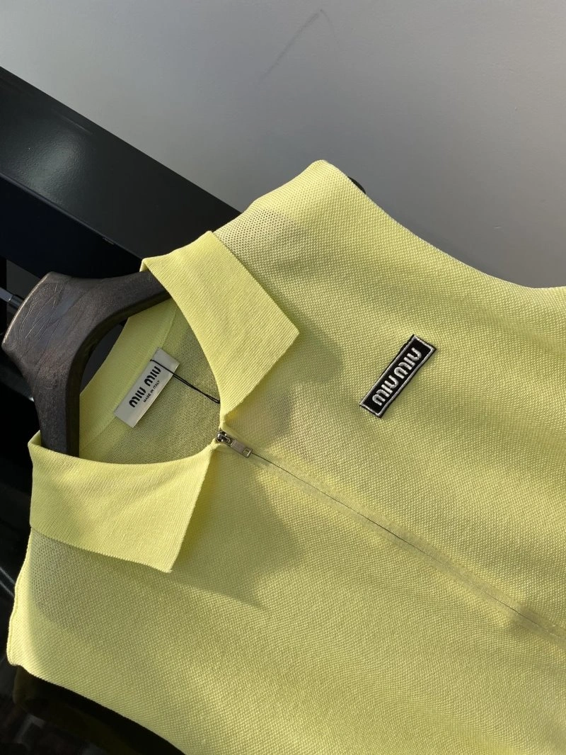Brand-authenticated Miu Miu Vest