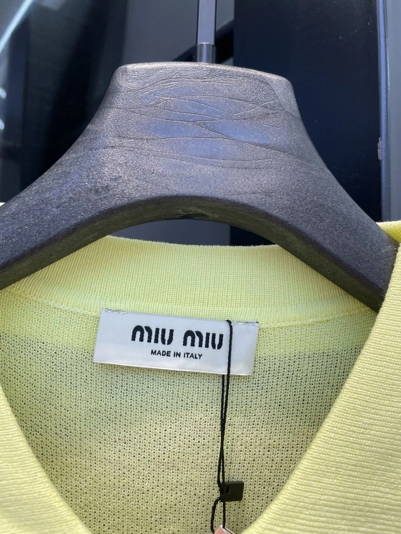 Brand-authenticated Miu Miu Vest
