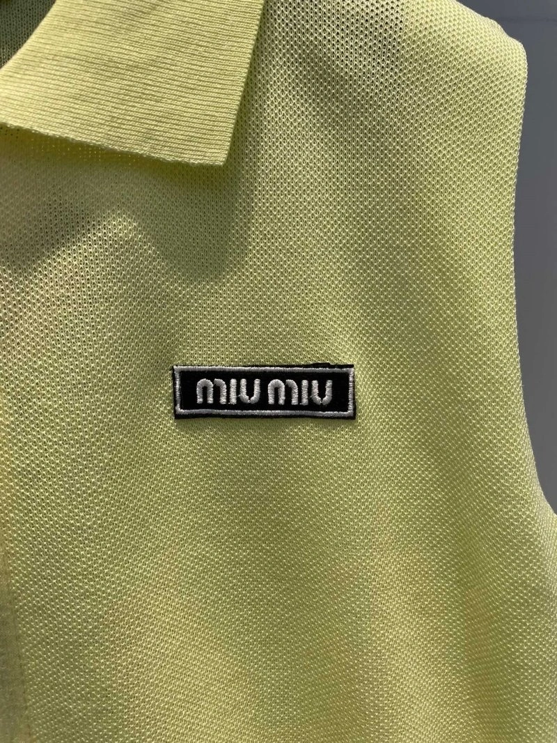 Brand-authenticated Miu Miu Vest