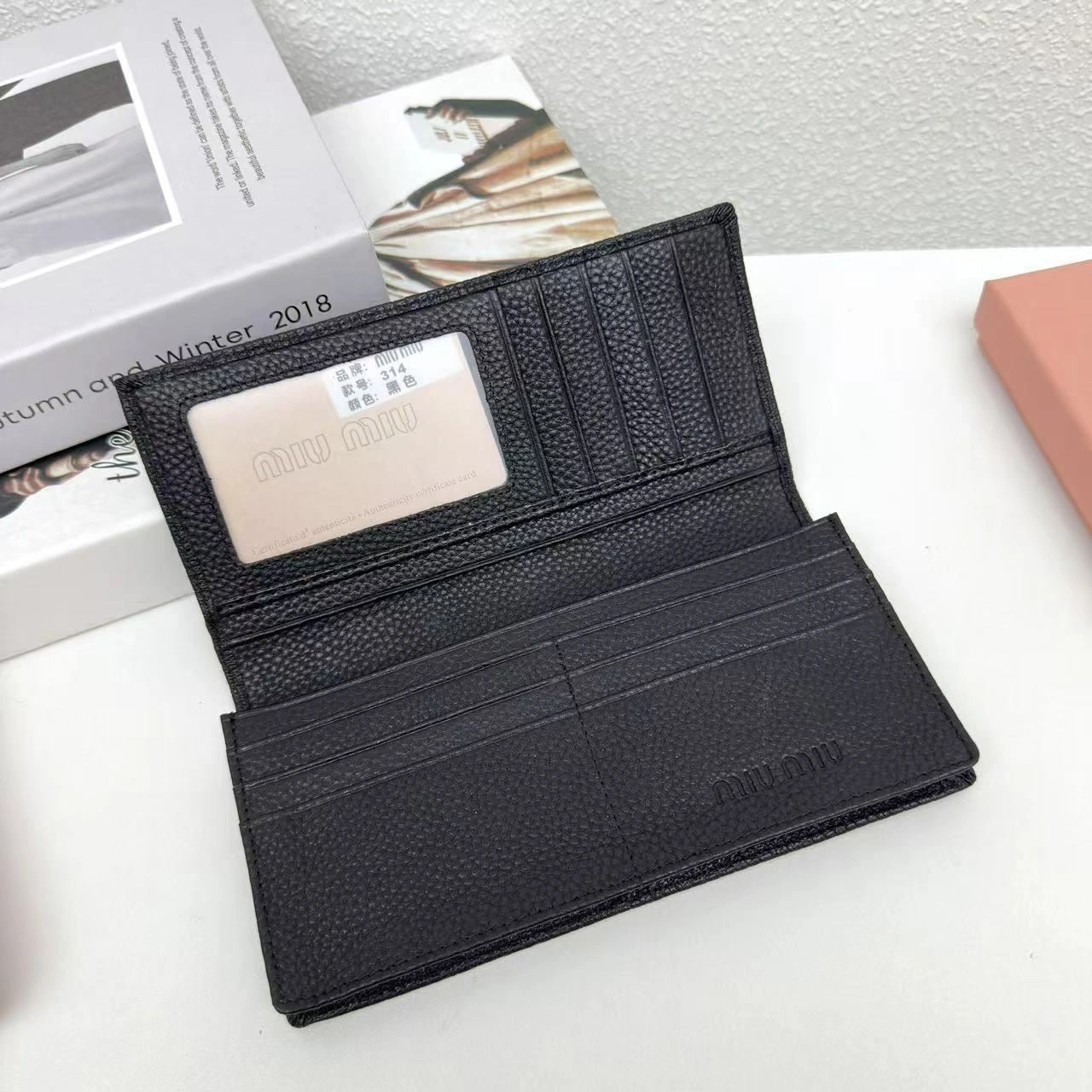 Brand-authenticated Miu Miu Wallets Purse