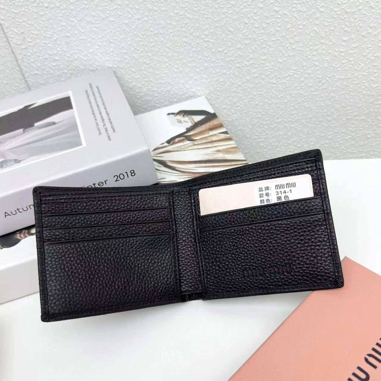 Brand-authenticated Miu Miu Wallets Purse