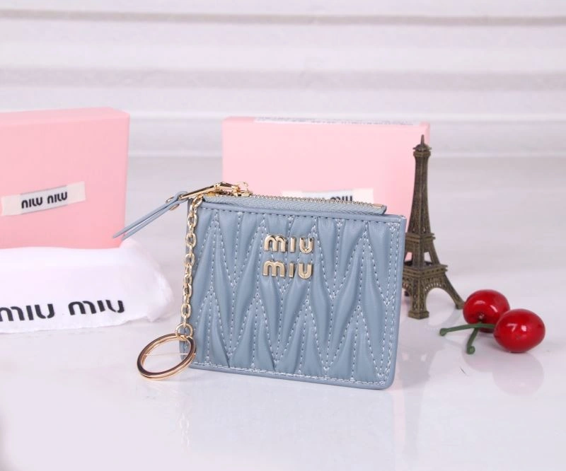 Brand-authenticated Miu Miu Wallets Purse