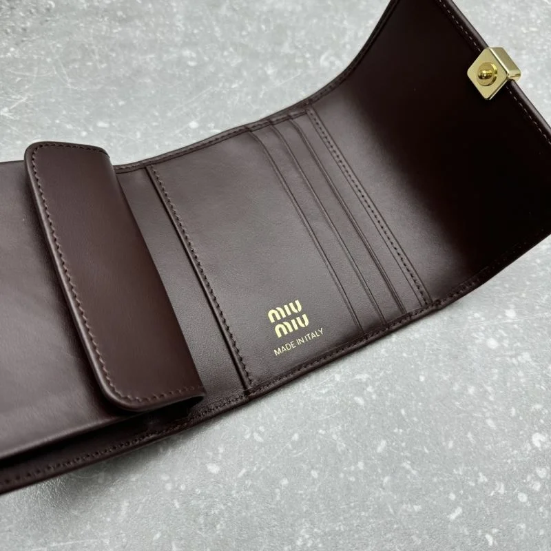 Mirror quality Miu Miu Wallets Purse