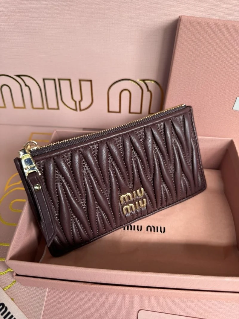 Precise copy Miu Miu Wallets Purse