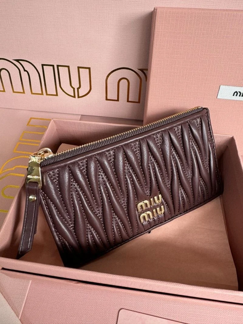Precise copy Miu Miu Wallets Purse