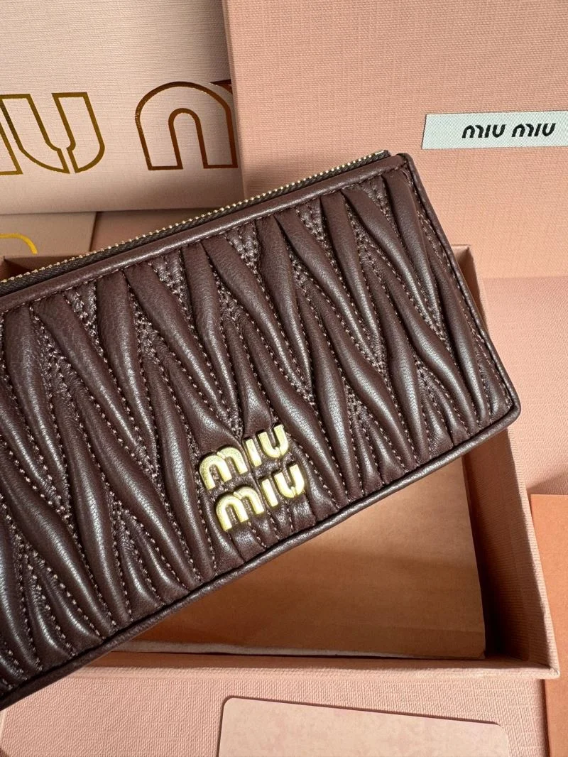 Precise copy Miu Miu Wallets Purse