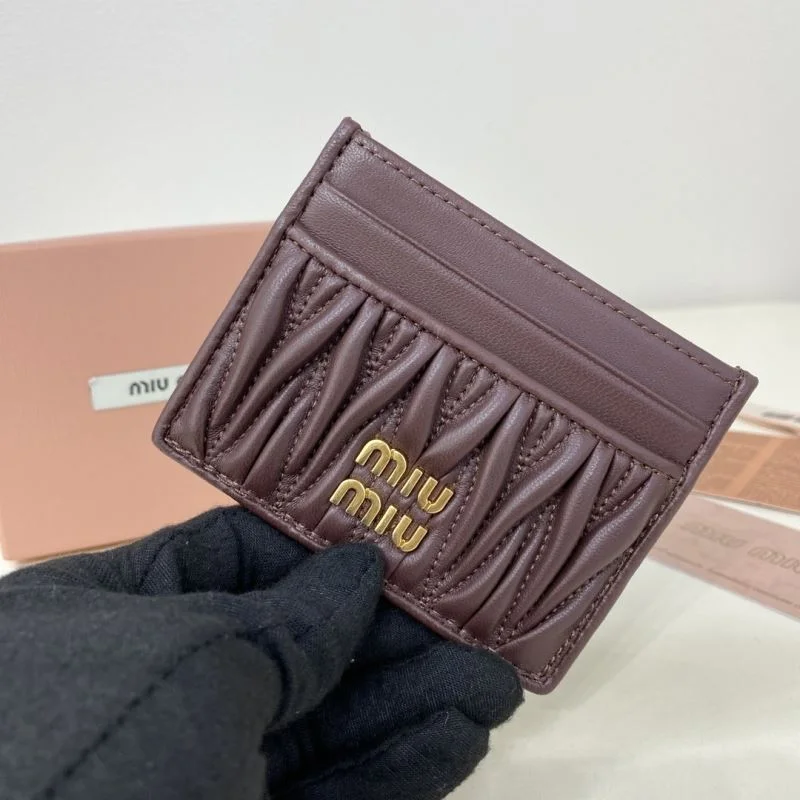 Mirror quality Miu Miu Wallets Purse