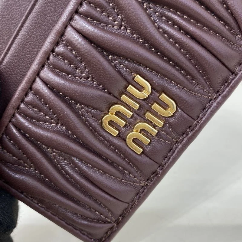 Mirror quality Miu Miu Wallets Purse
