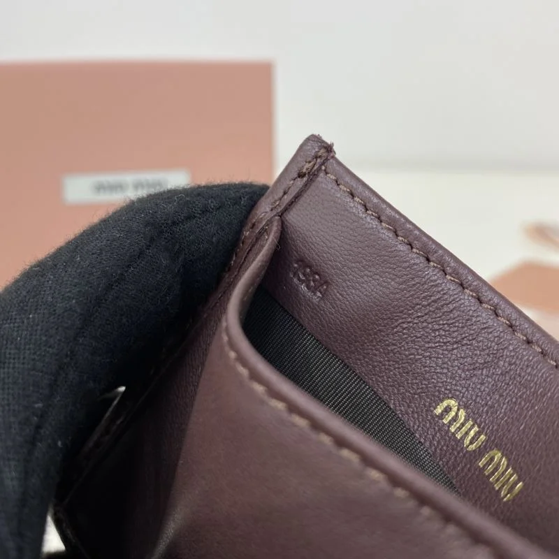 Mirror quality Miu Miu Wallets Purse