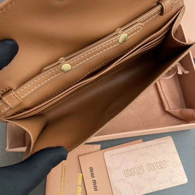 Exact replica Miu Miu Wallets Purse