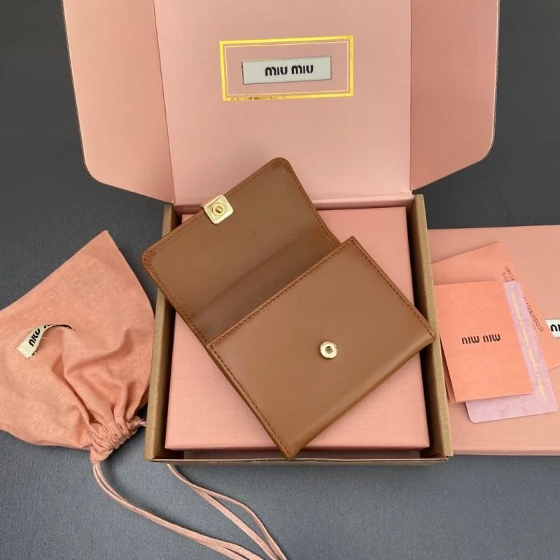Precise copy Miu Miu Wallets Purse