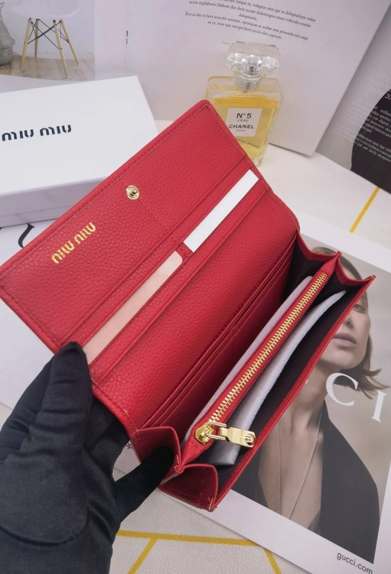 Precise copy Miu Miu Wallets Purse