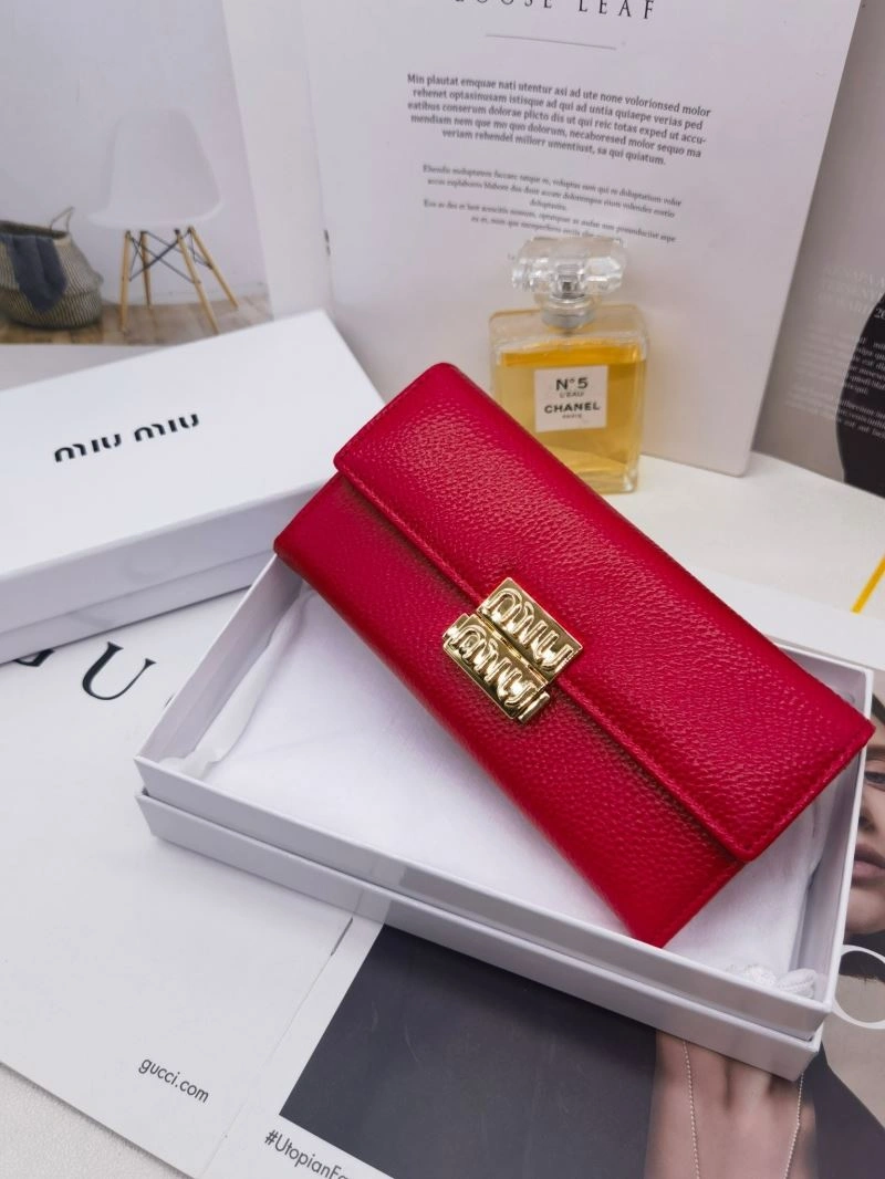 1:1 copy Miu Miu Wallets Purse