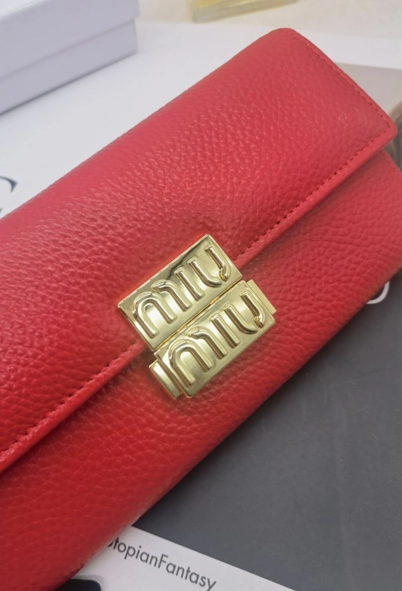 1:1 copy Miu Miu Wallets Purse
