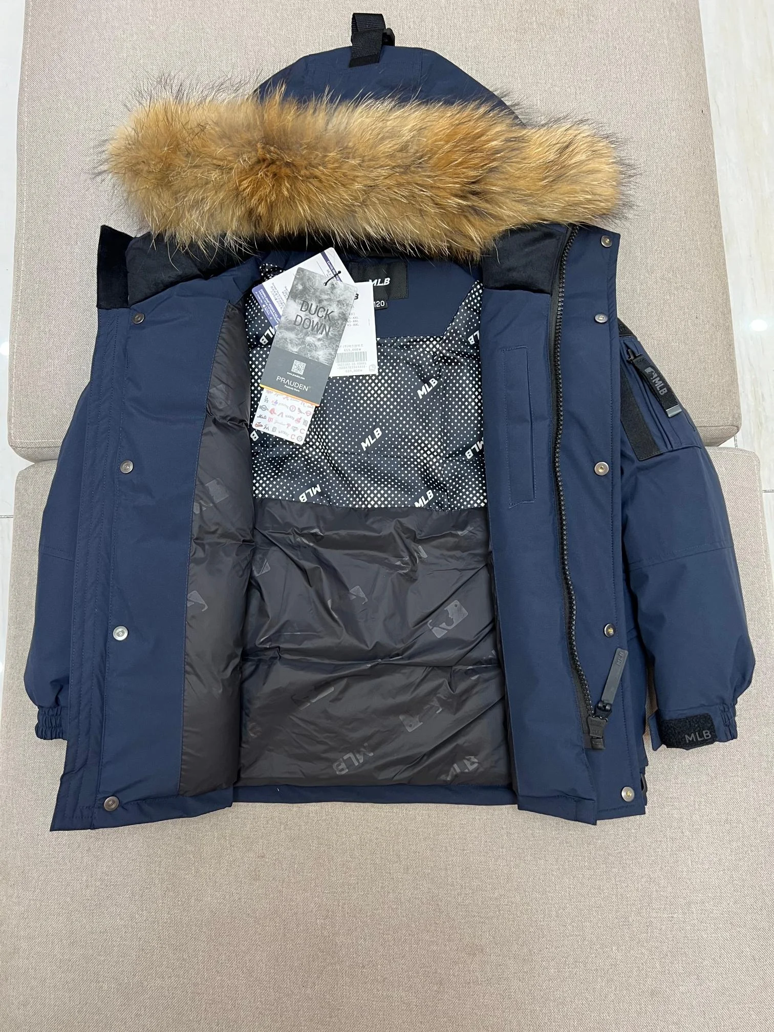 Brand-authenticated Mlb Down Jackets