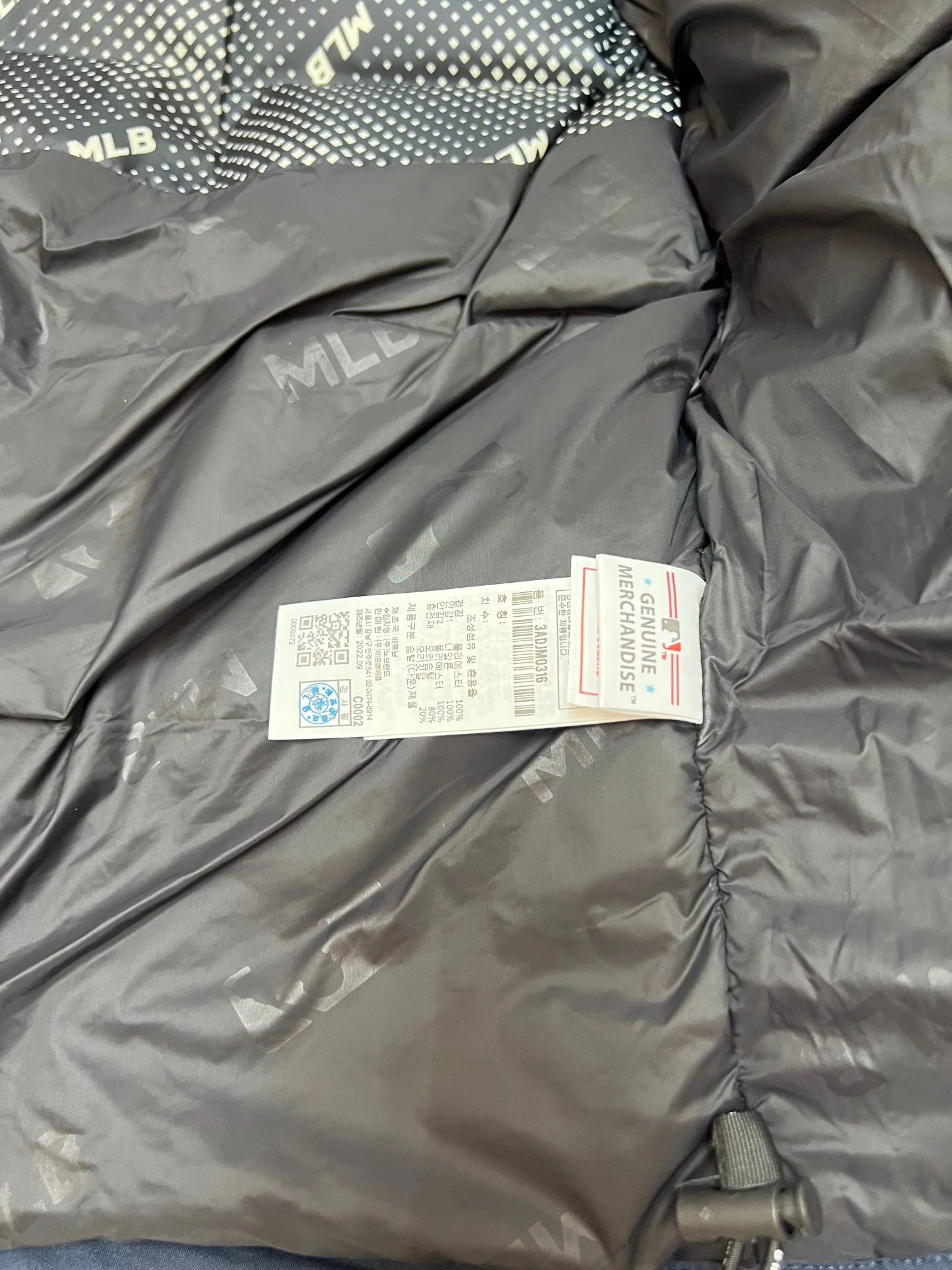 Brand-authenticated Mlb Down Jackets