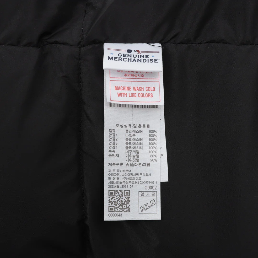 Perfect replica Mlb Down Jackets